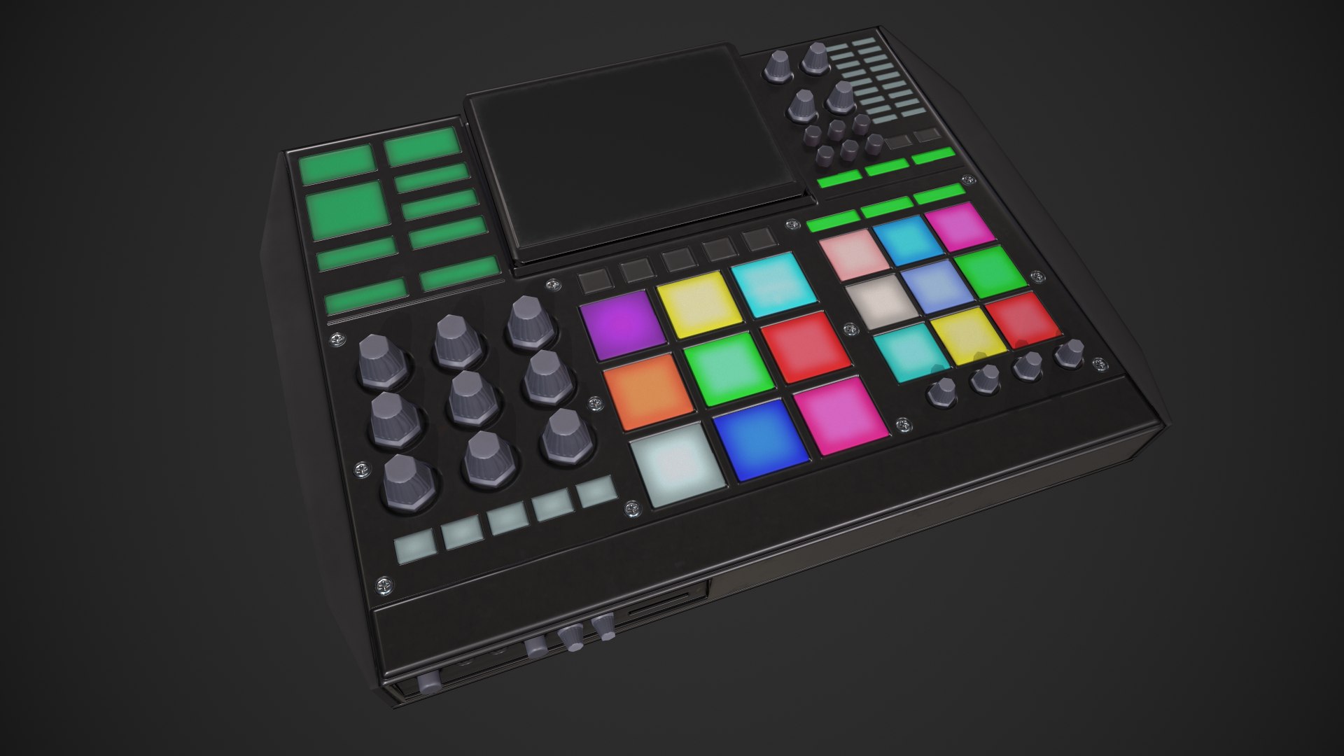 3D DJ Mixer Controller - TurboSquid 1810161