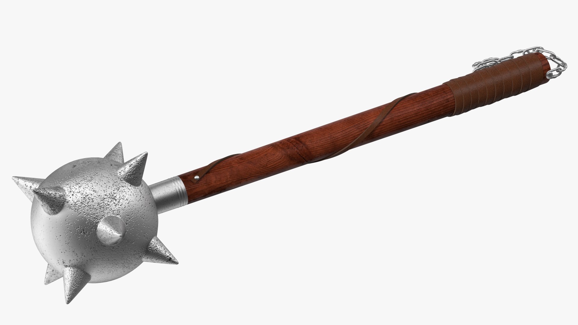 3D Model Morningstar Mace - TurboSquid 2076306