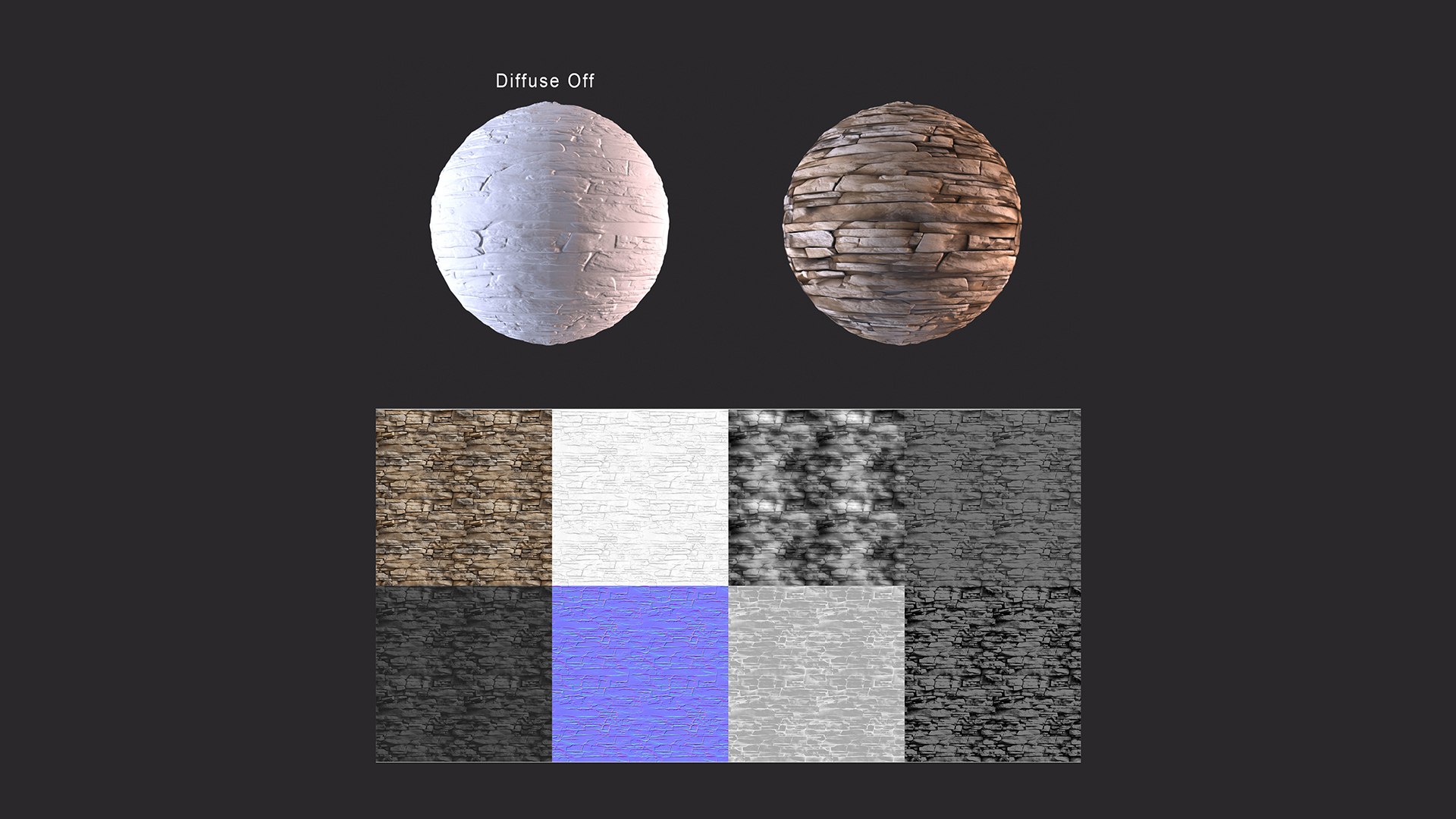 3D Stone Wall 01 Texture - Seamless - TurboSquid 2130886