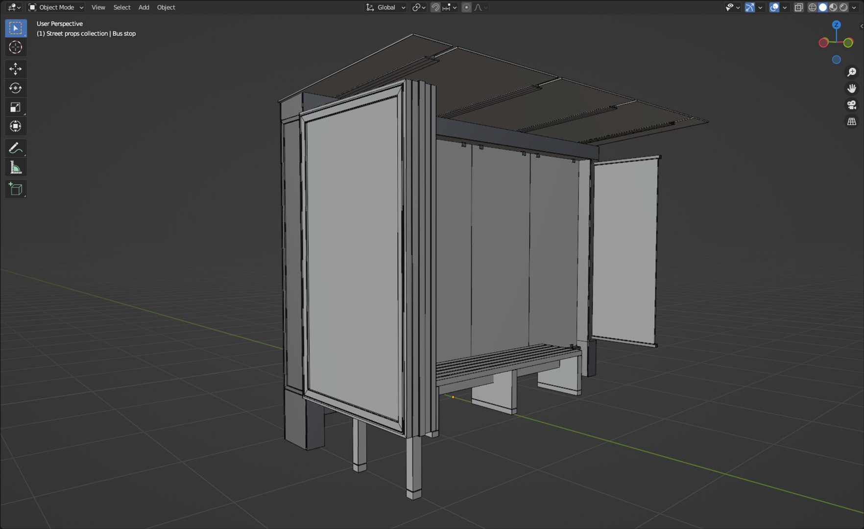 3D Model Street Prop Collection - TurboSquid 1865200