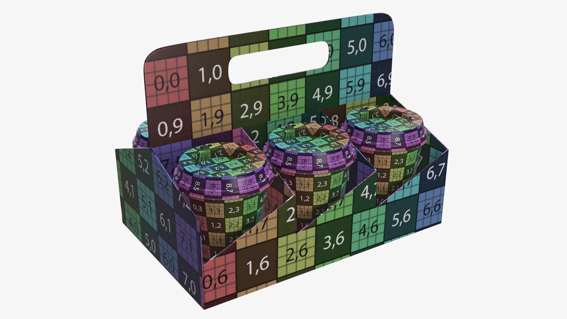 Cup Coffee Paper Model - TurboSquid 1513179