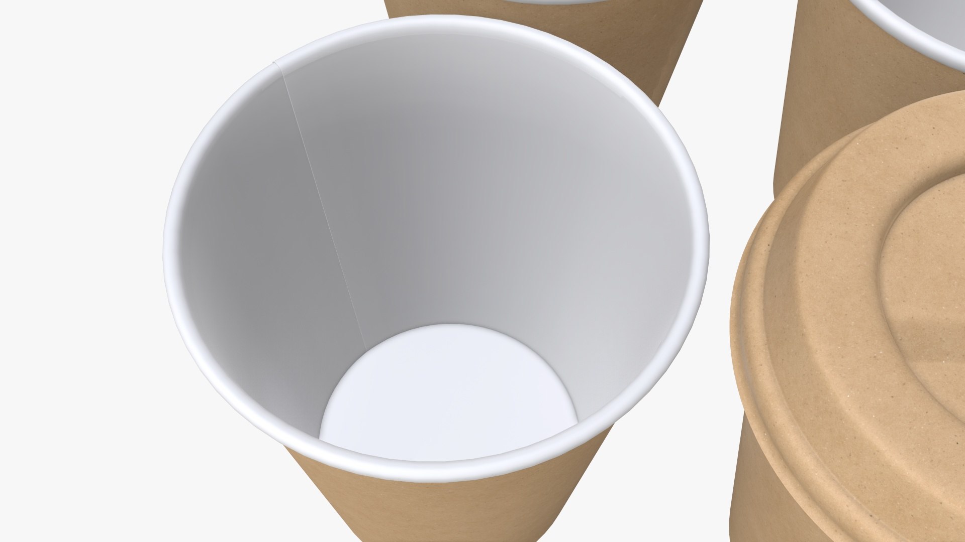 Cup Coffee Paper Model - TurboSquid 1513179