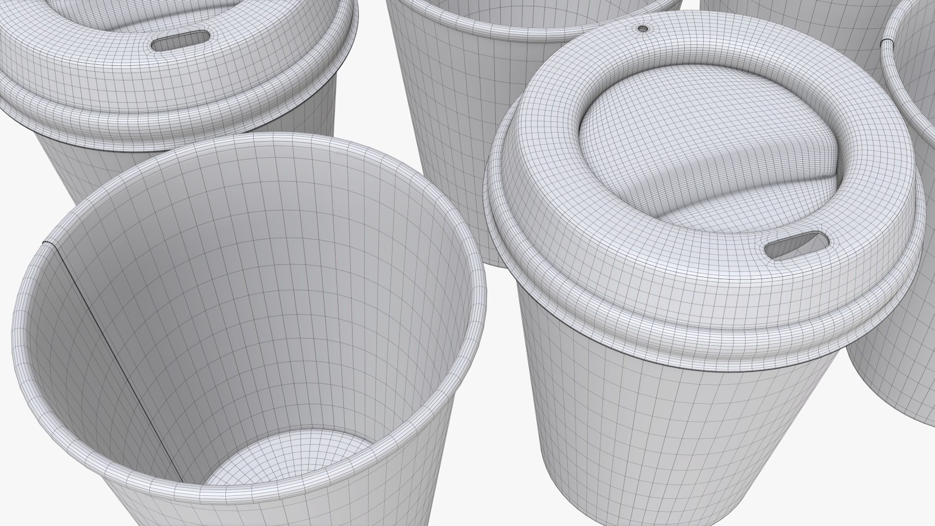 Cup Coffee Paper Model - TurboSquid 1513179