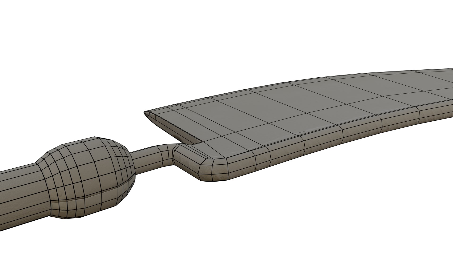 3D rusty cleaver - TurboSquid 1501364