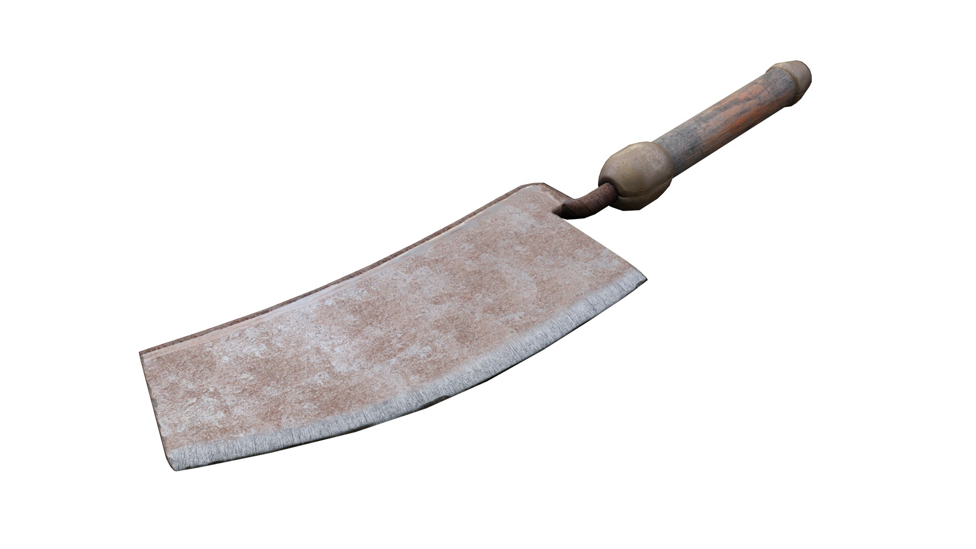 3D rusty cleaver - TurboSquid 1501364