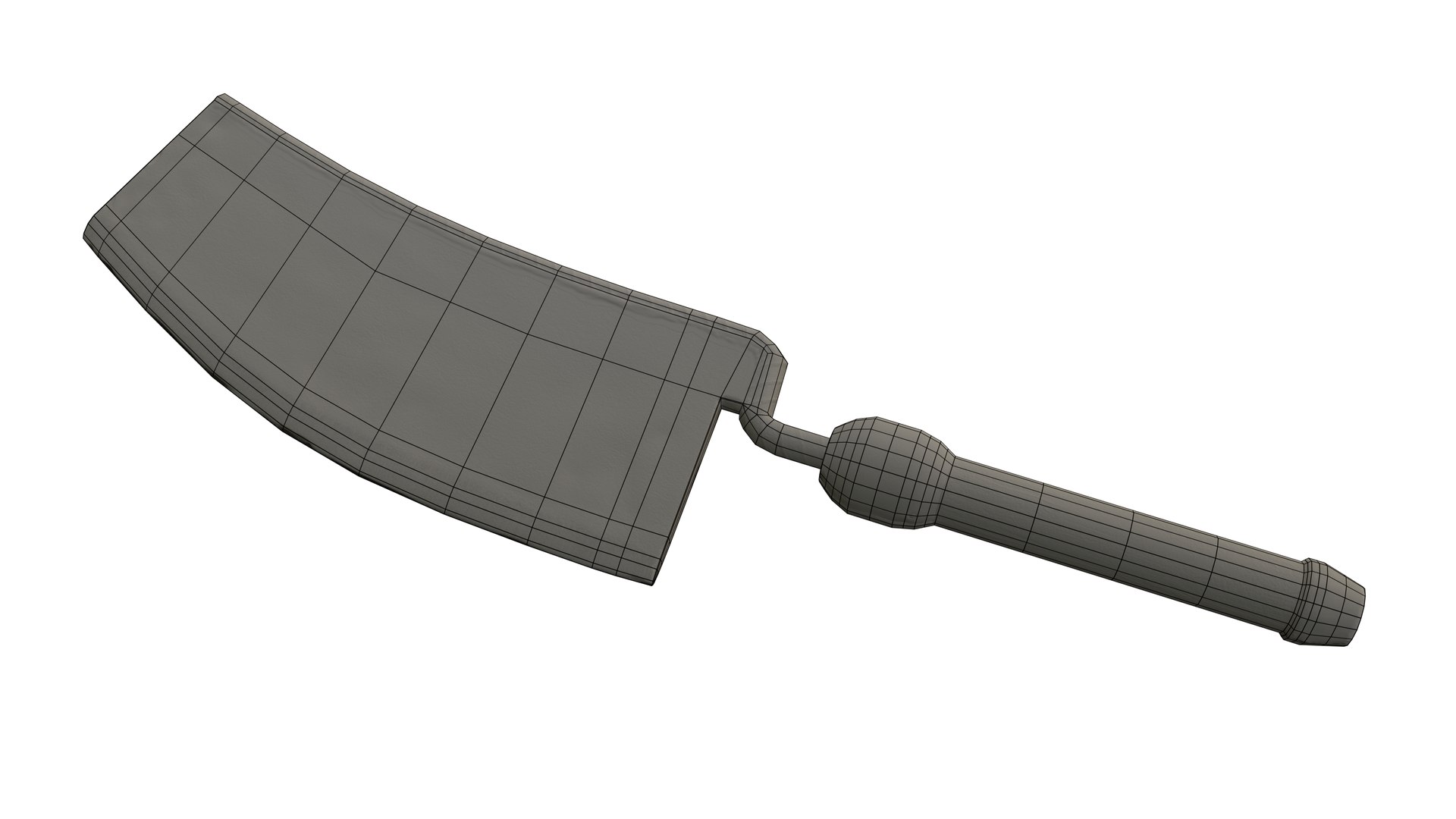 3D rusty cleaver - TurboSquid 1501364