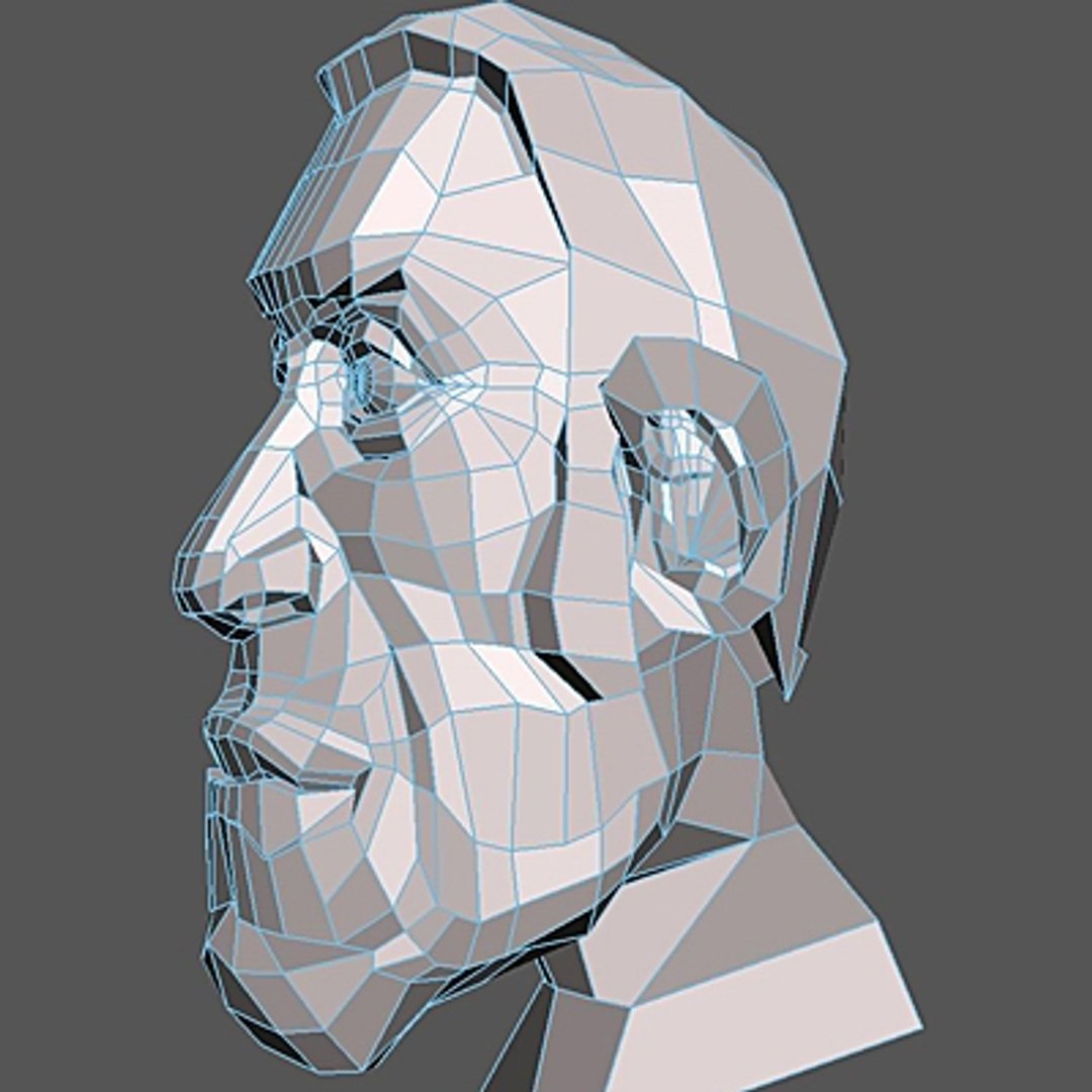 Tompson Head Cartoon Obj