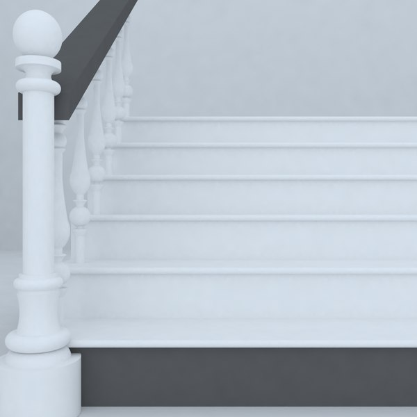 stairs architectural design 3d max
