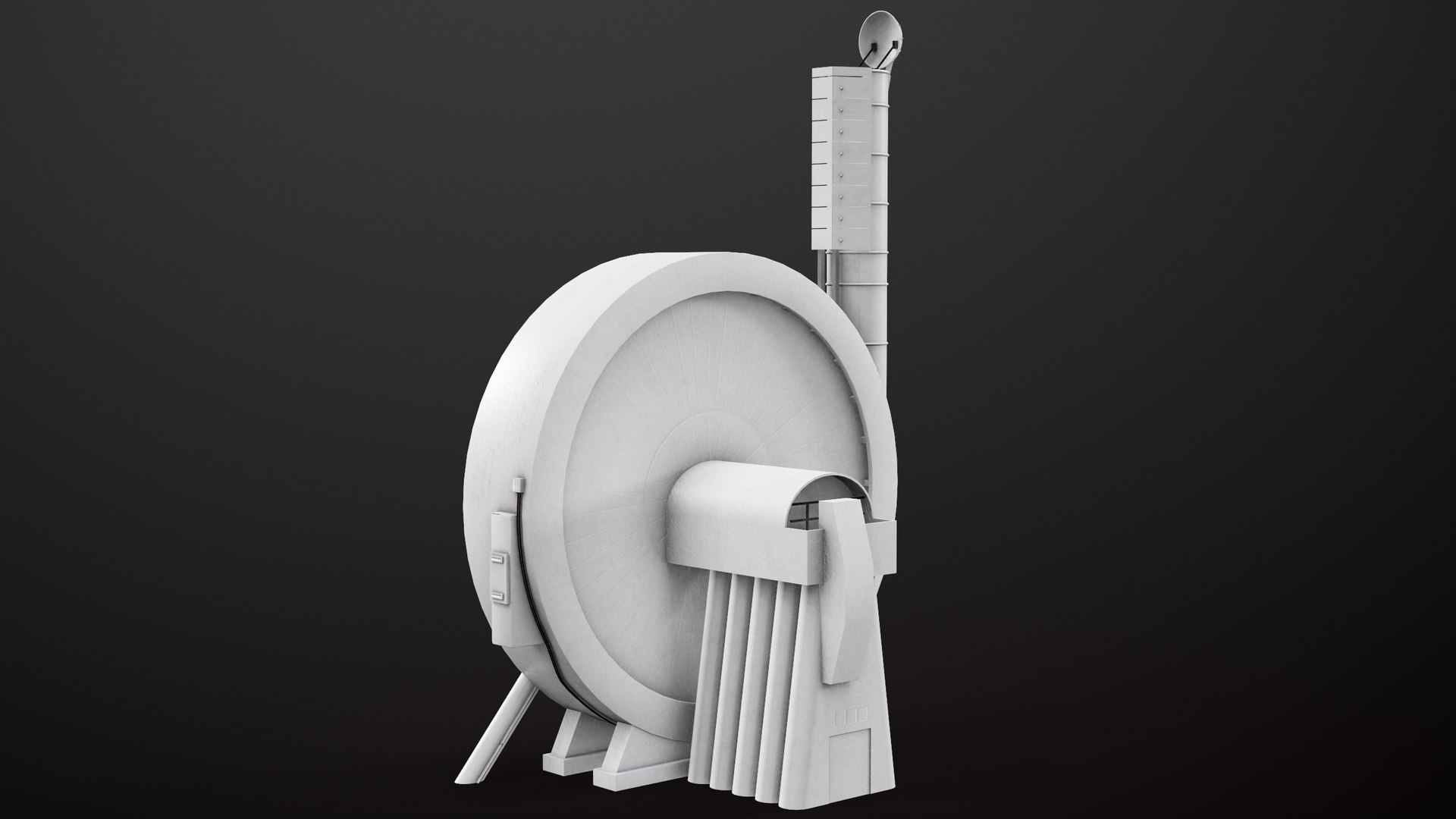 3D SpinLaunch Space Launch System - TurboSquid 1891436