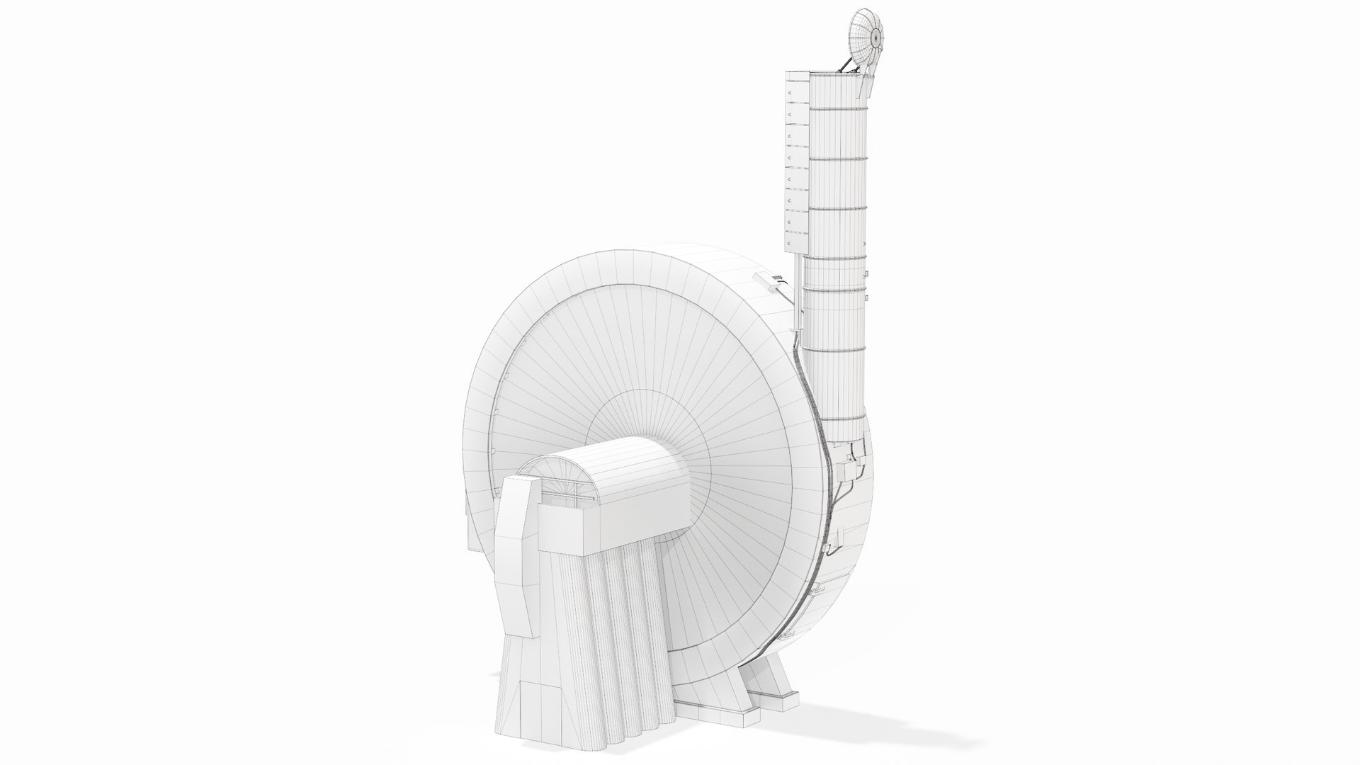 3D SpinLaunch Space Launch System - TurboSquid 1891436