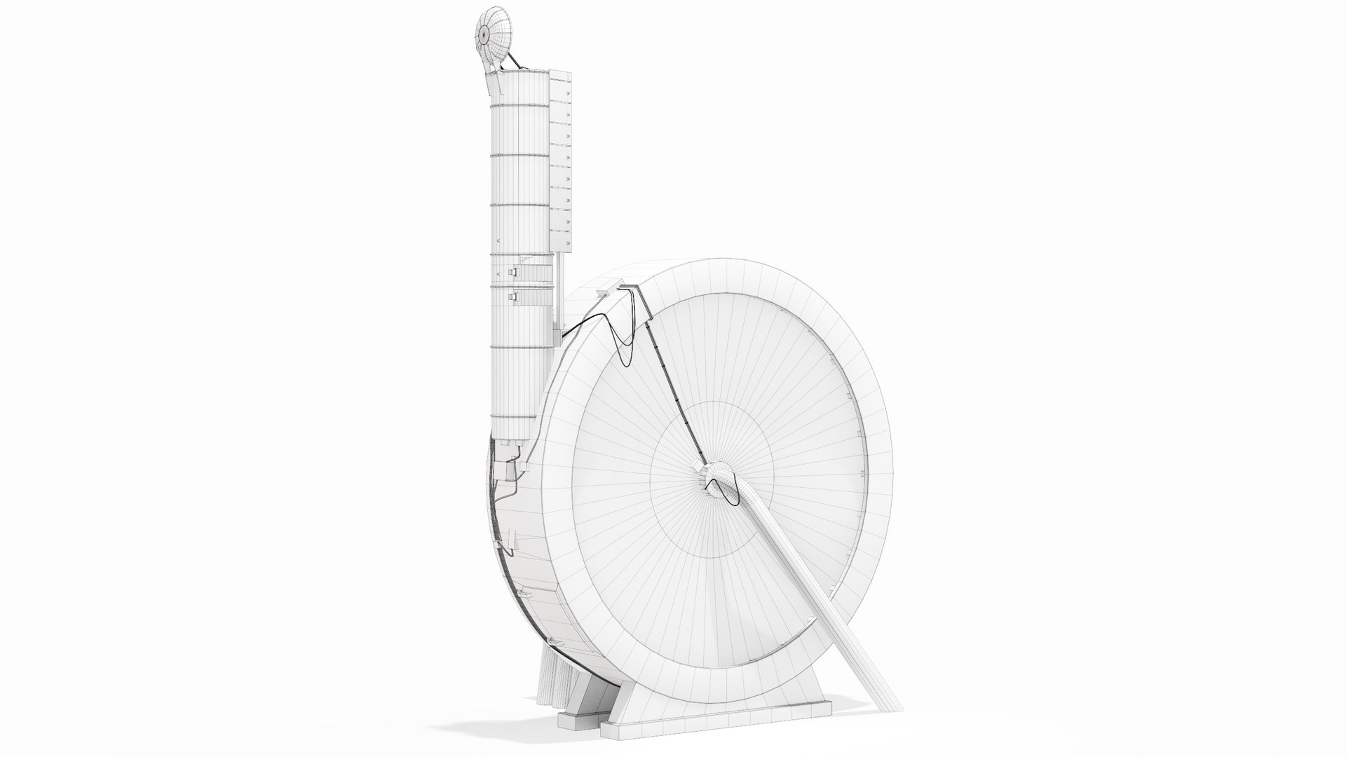 3D SpinLaunch Space Launch System - TurboSquid 1891436