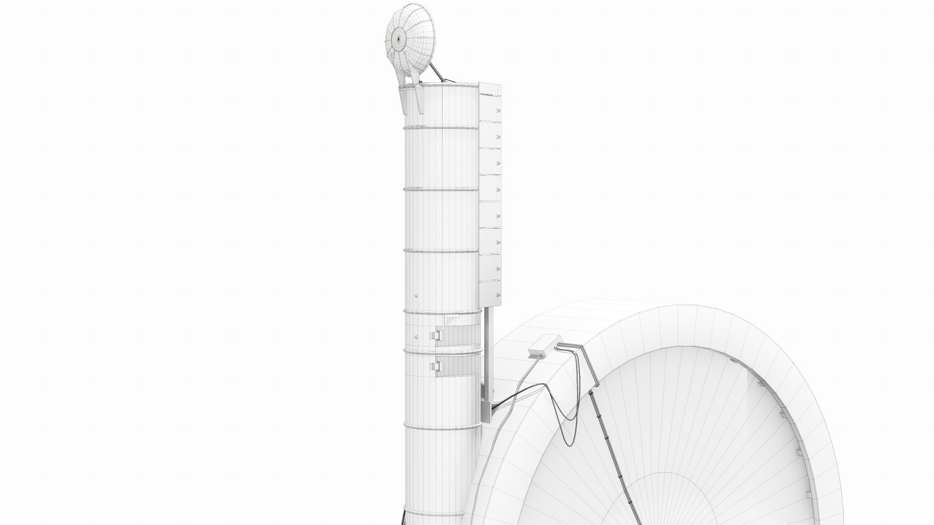 3D SpinLaunch Space Launch System - TurboSquid 1891436