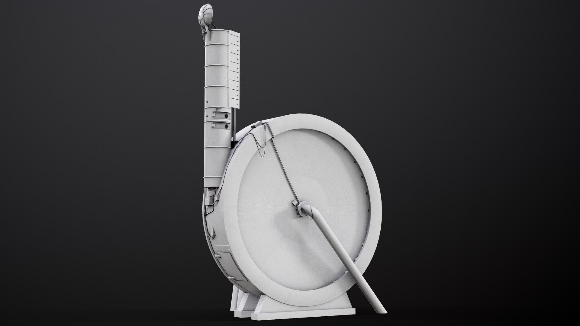 3D SpinLaunch Space Launch System - TurboSquid 1891436