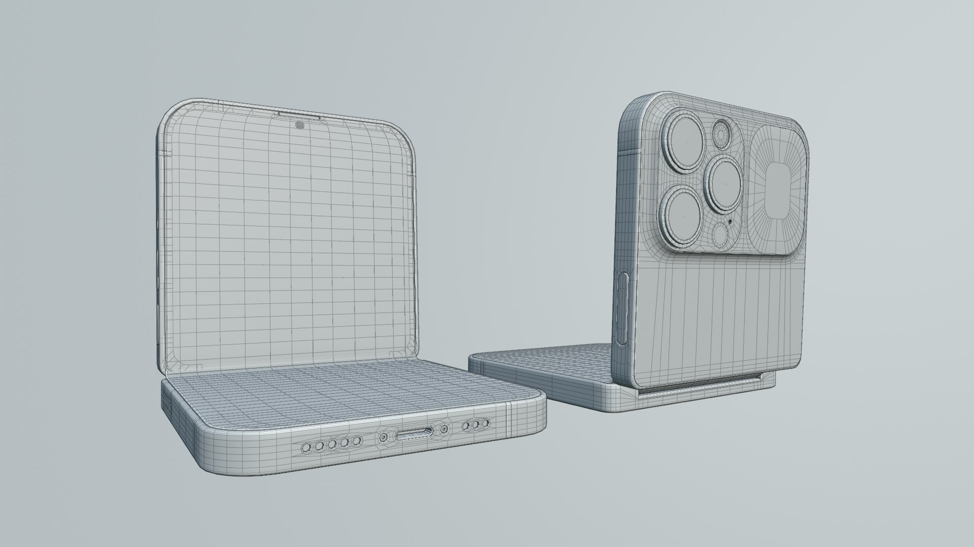 3D Iphone Foldable - TurboSquid 1983393