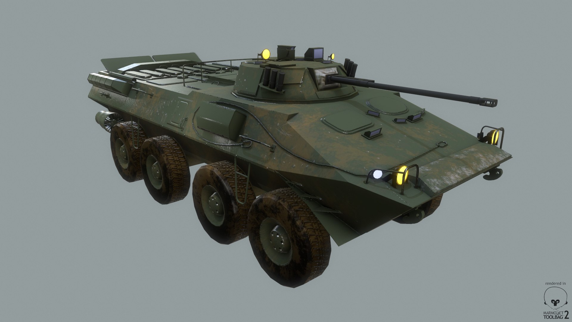 Apc Russian Btr 3D Model - TurboSquid 1662612