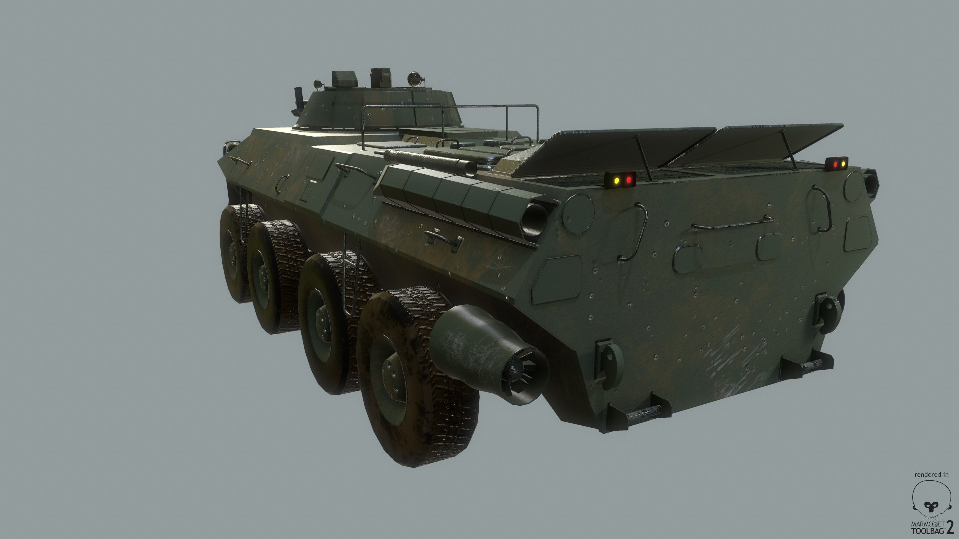 Apc Russian Btr 3D Model - TurboSquid 1662612