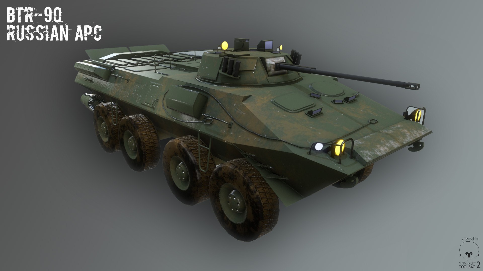 Apc Russian Btr 3D Model - TurboSquid 1662612
