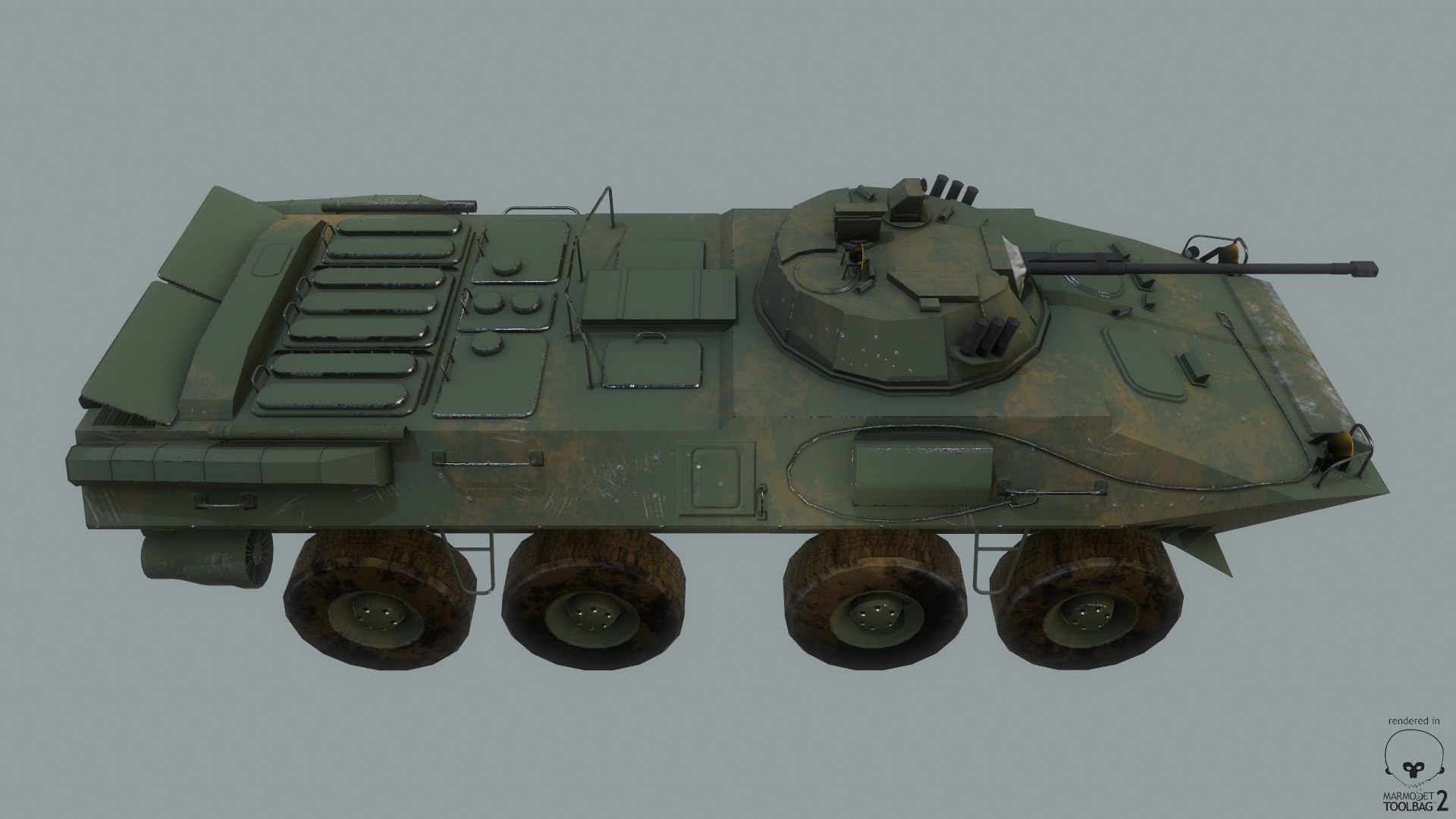 Apc Russian Btr 3D Model - TurboSquid 1662612