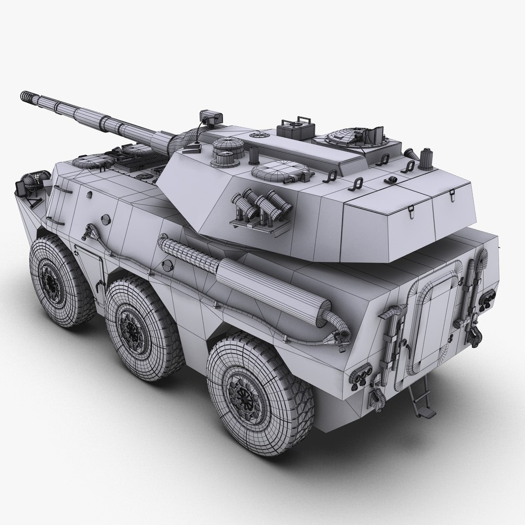 3d max ptl02 tank destroyer
