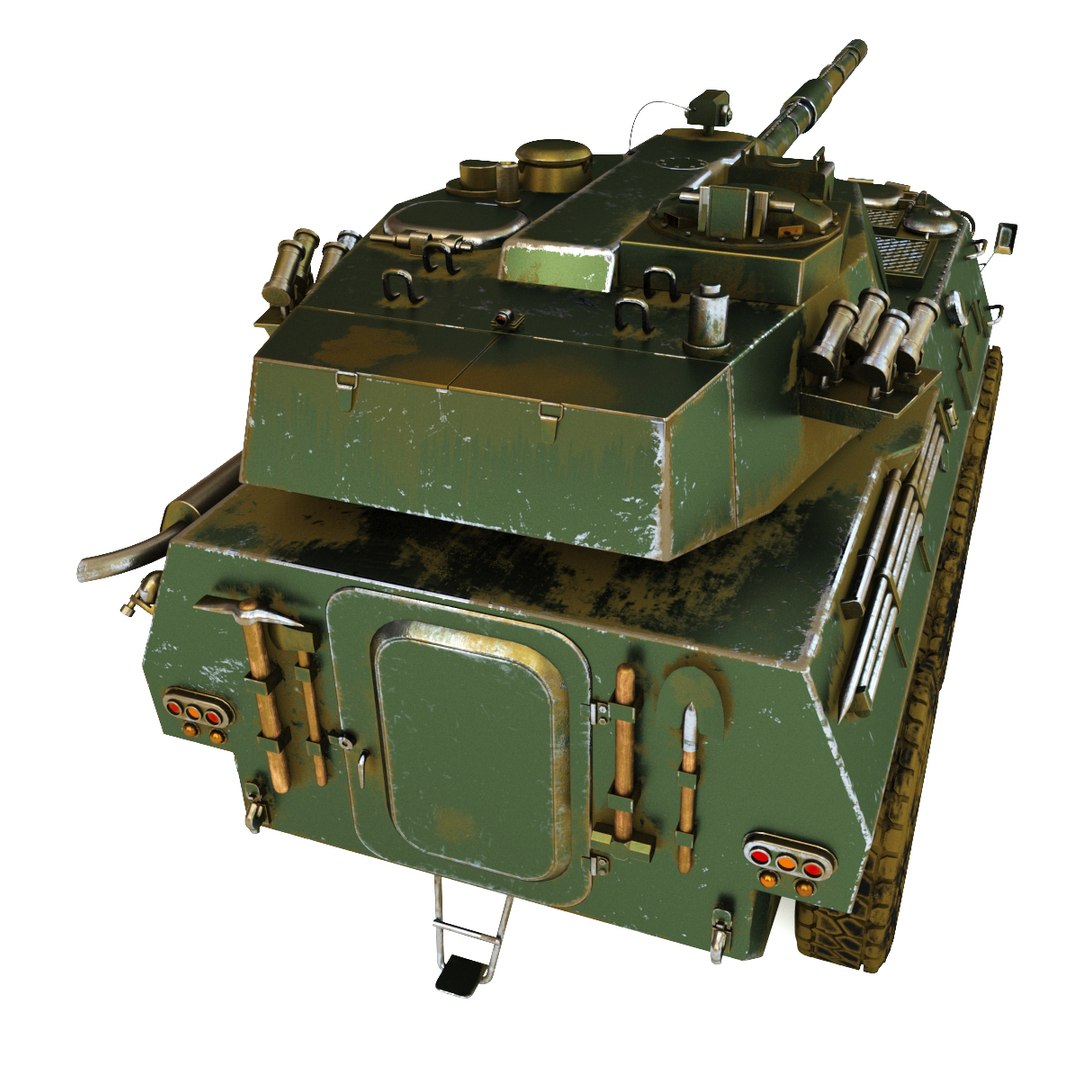 3d Max Ptl02 Tank Destroyer