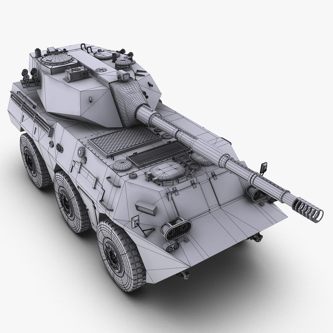 3d max ptl02 tank destroyer