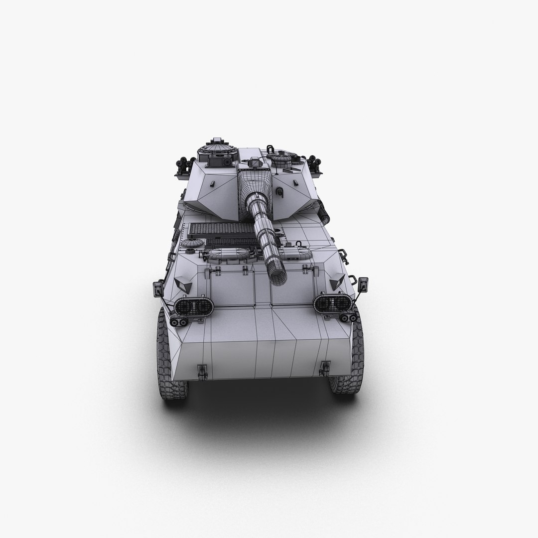 3d max ptl02 tank destroyer