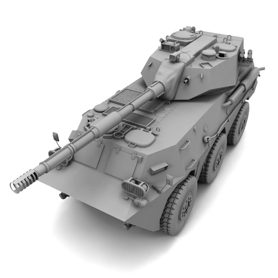 3d max ptl02 tank destroyer