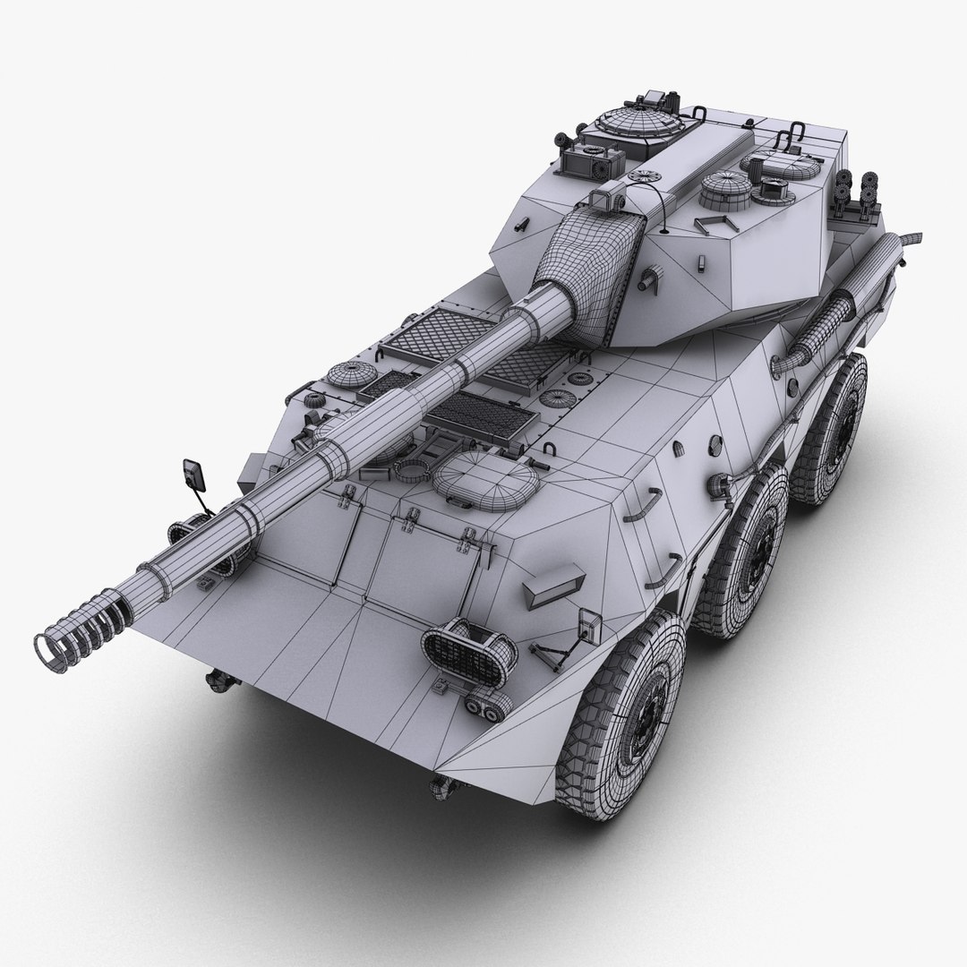 3d max ptl02 tank destroyer