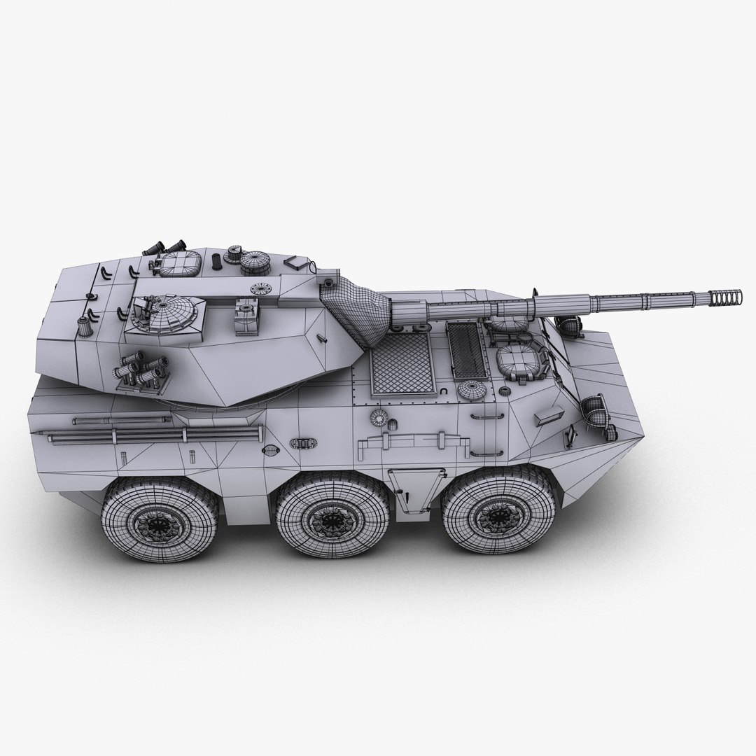 3d max ptl02 tank destroyer
