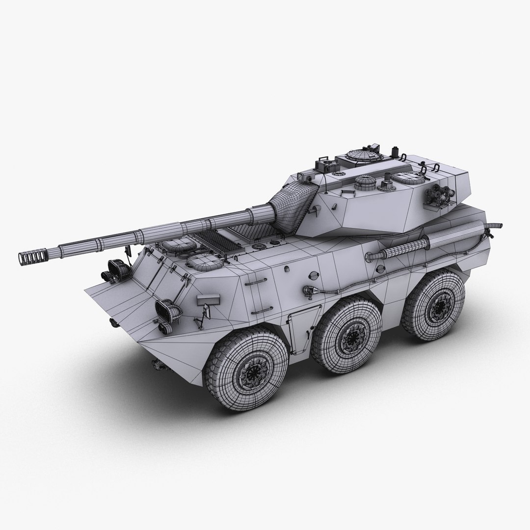 3d max ptl02 tank destroyer
