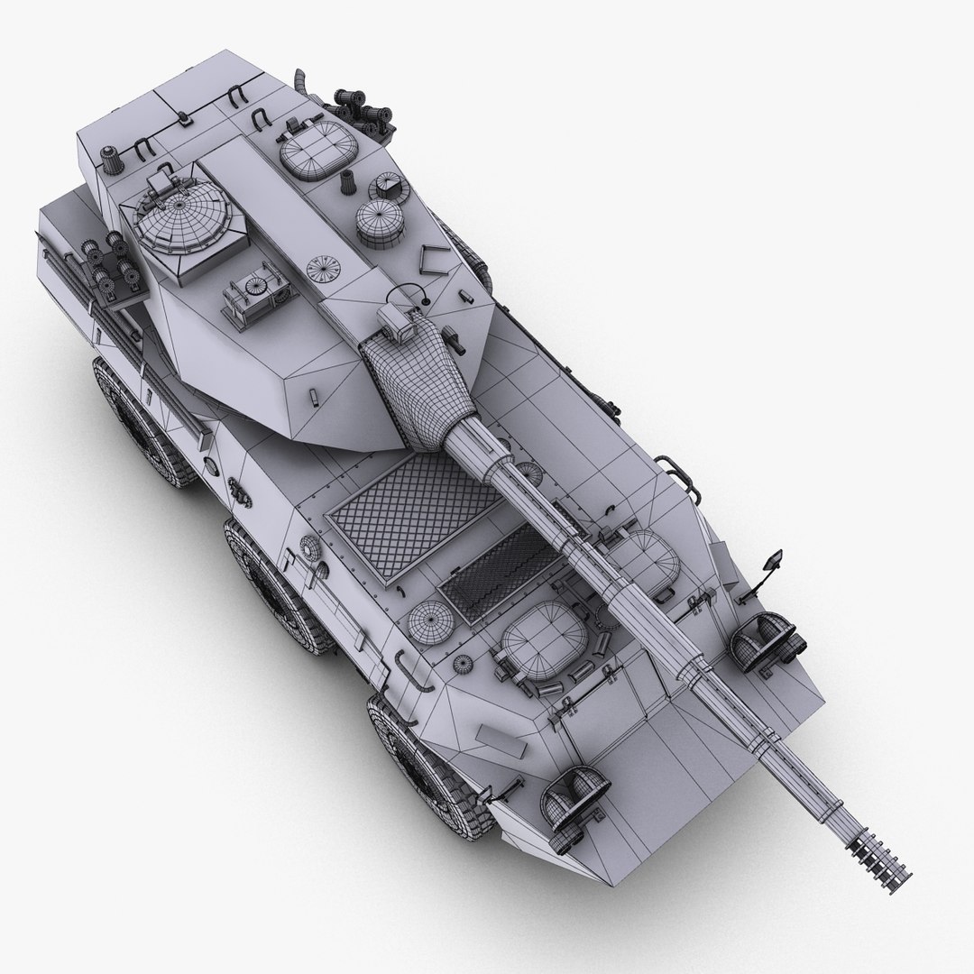 3d max ptl02 tank destroyer