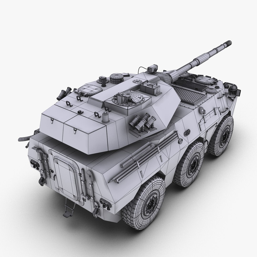 3d max ptl02 tank destroyer