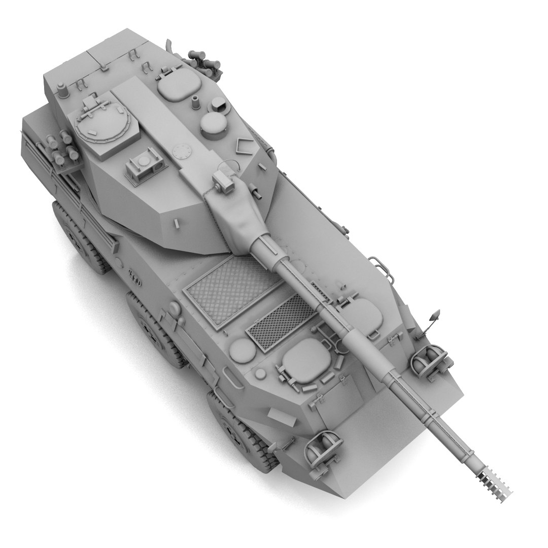 3d max ptl02 tank destroyer