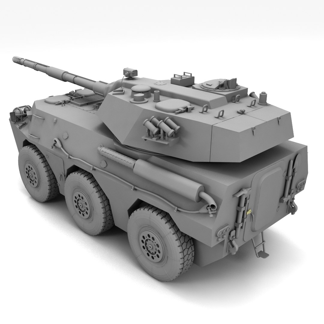 3d max ptl02 tank destroyer