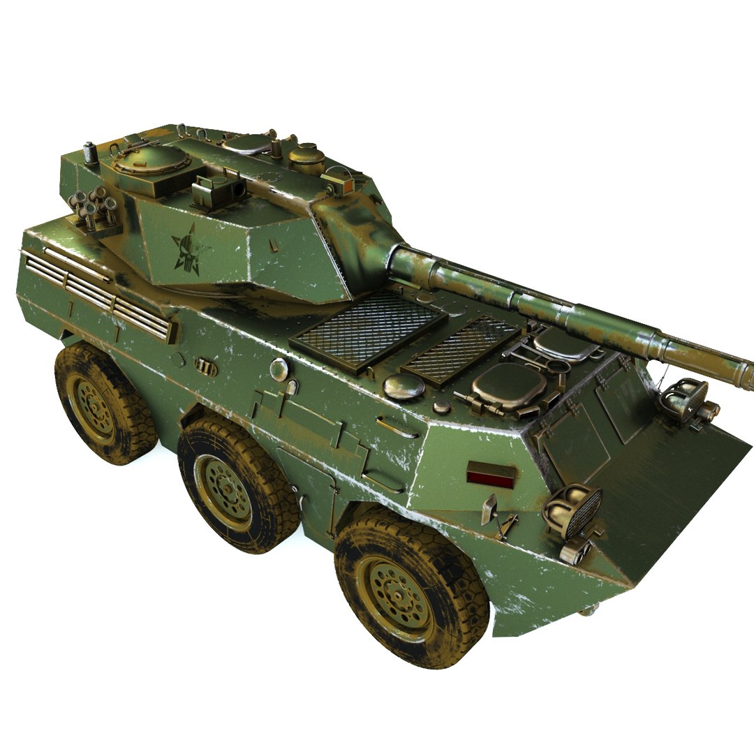 3d Max Ptl02 Tank Destroyer
