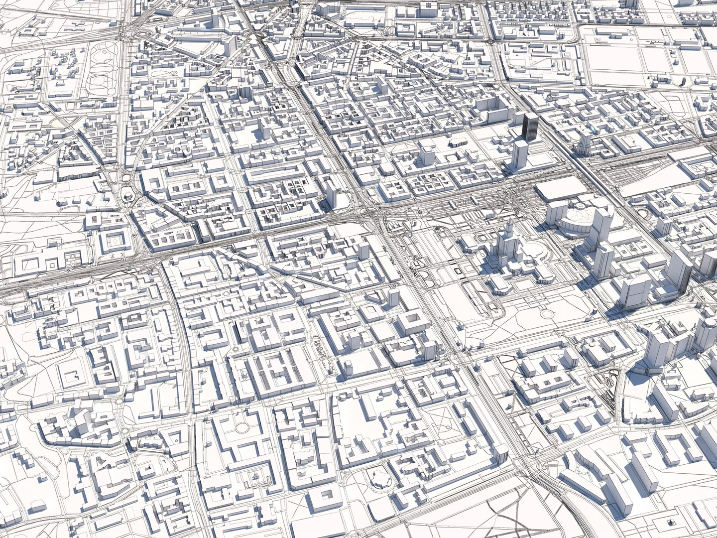 City Warsaw 3D - TurboSquid 1433996