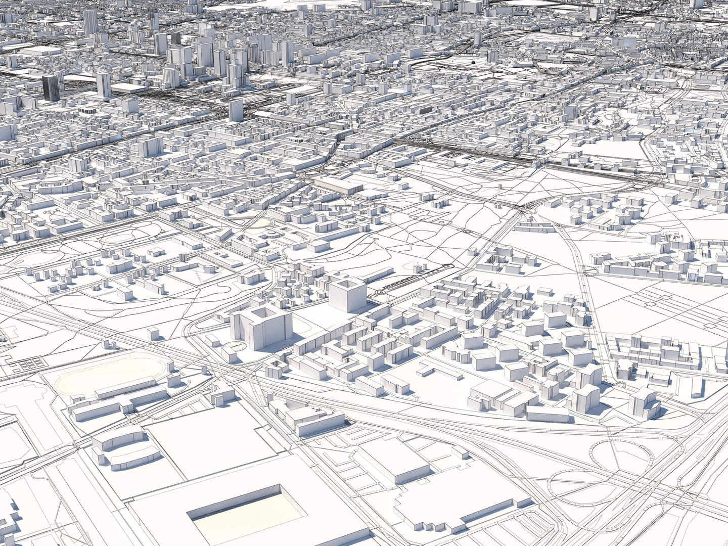 City Warsaw 3D - TurboSquid 1433996