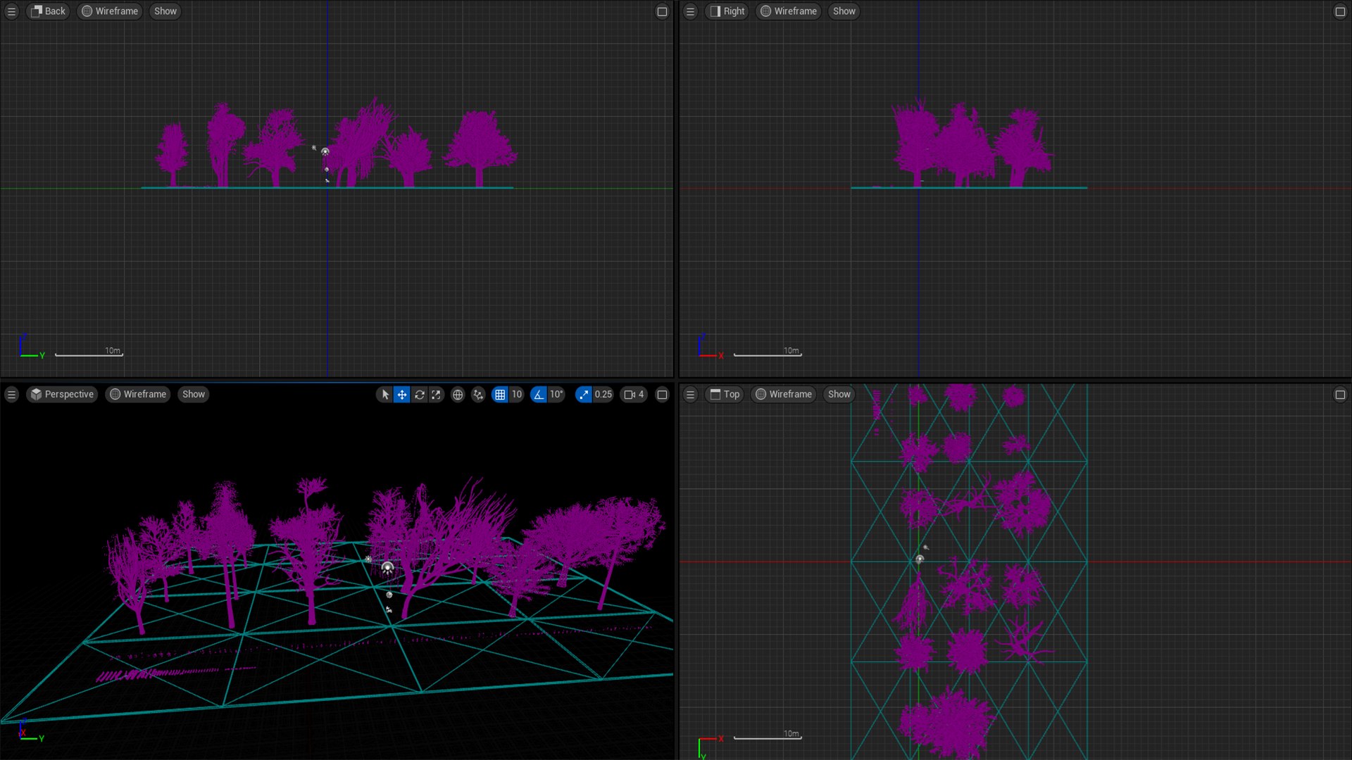 3D Deciduous Trees 200 Assets Model - TurboSquid 2192476