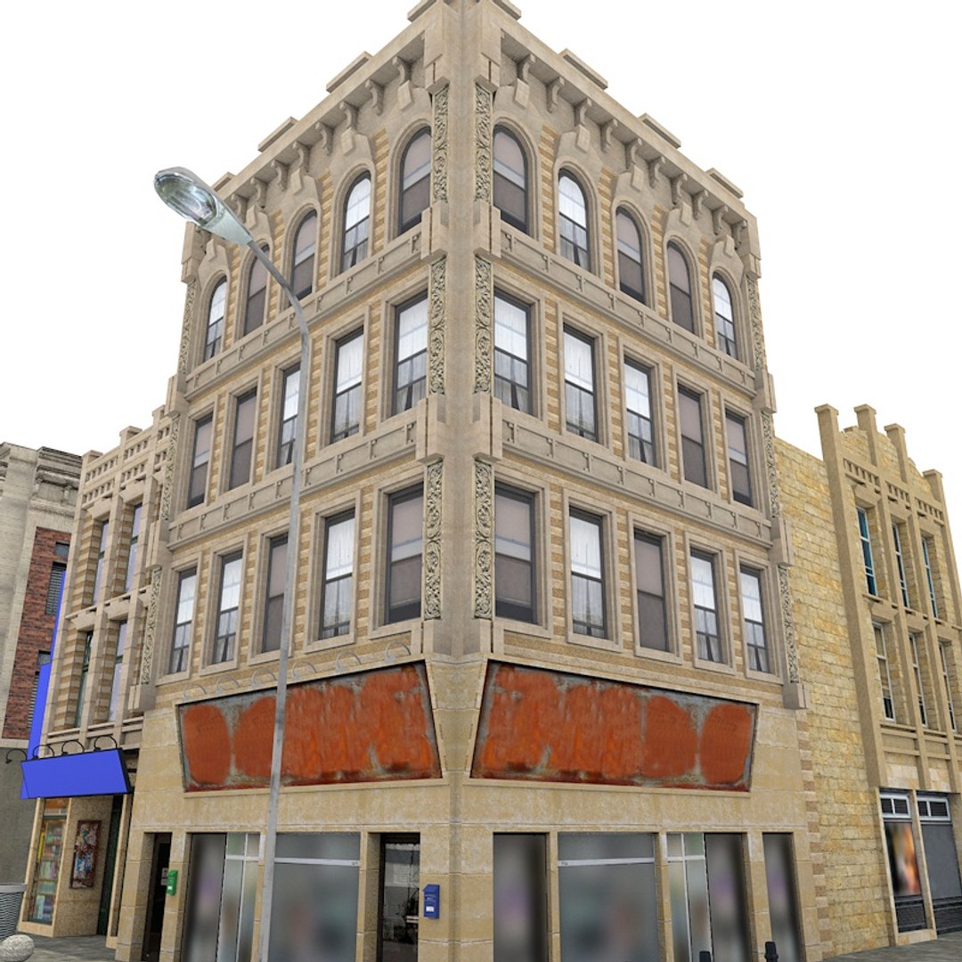 Street Scene 3d Obj