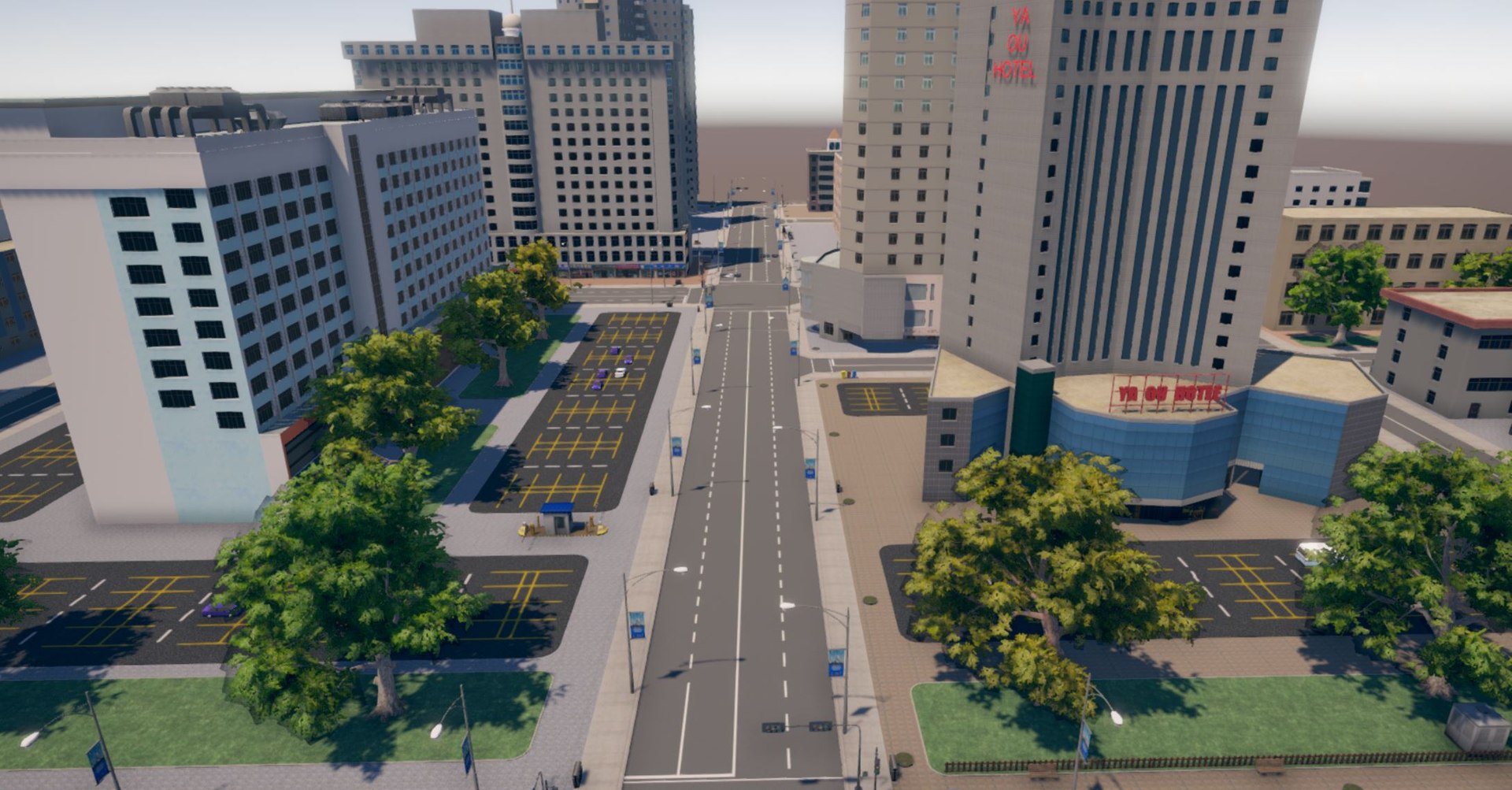 3D Buildings Street City Blocks - TurboSquid 1336128
