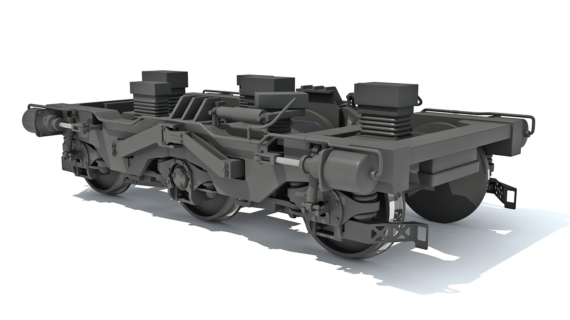 Train Wheels 3D Model - TurboSquid 1513274