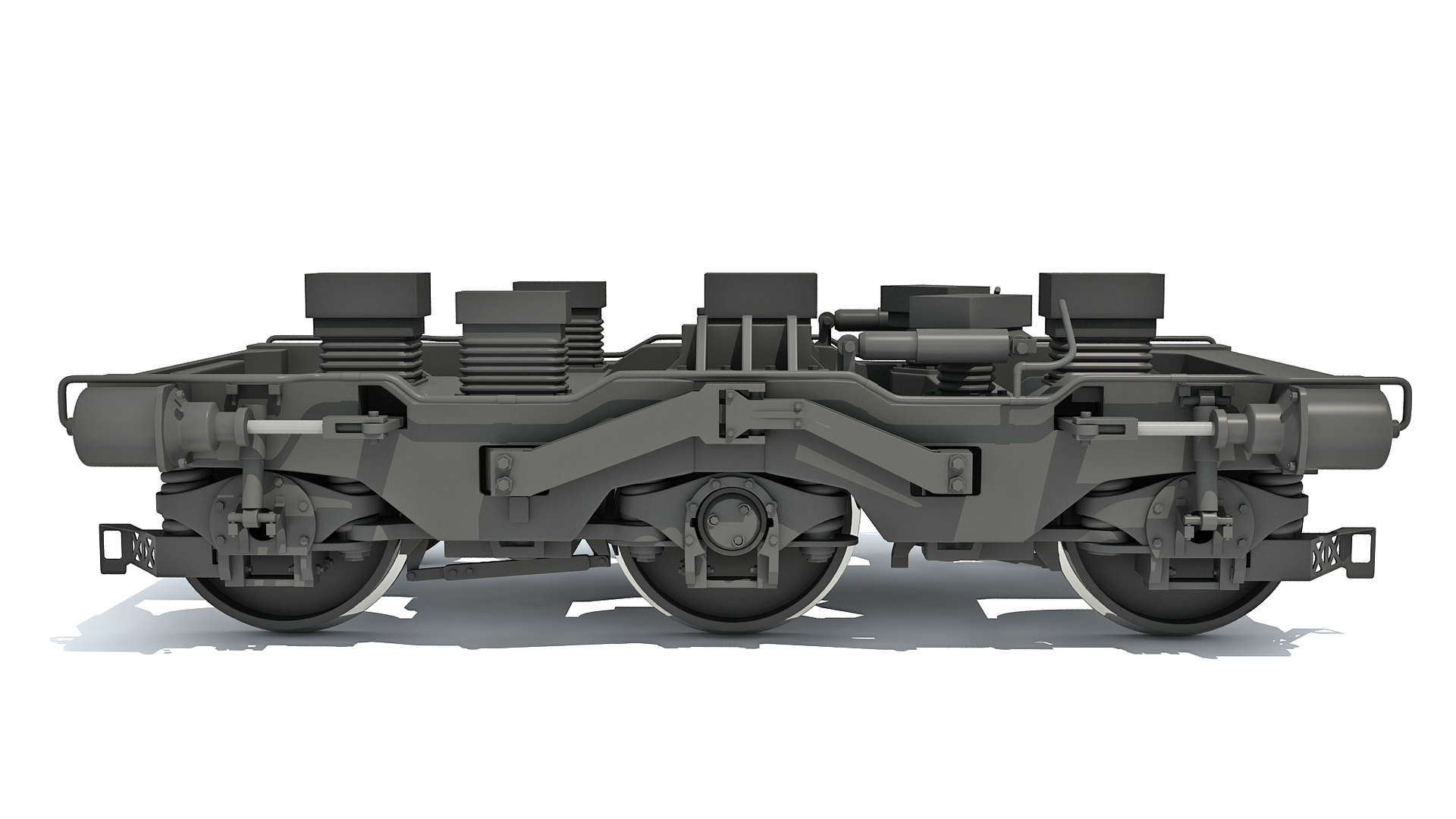 Train Wheels 3D Model - TurboSquid 1513274