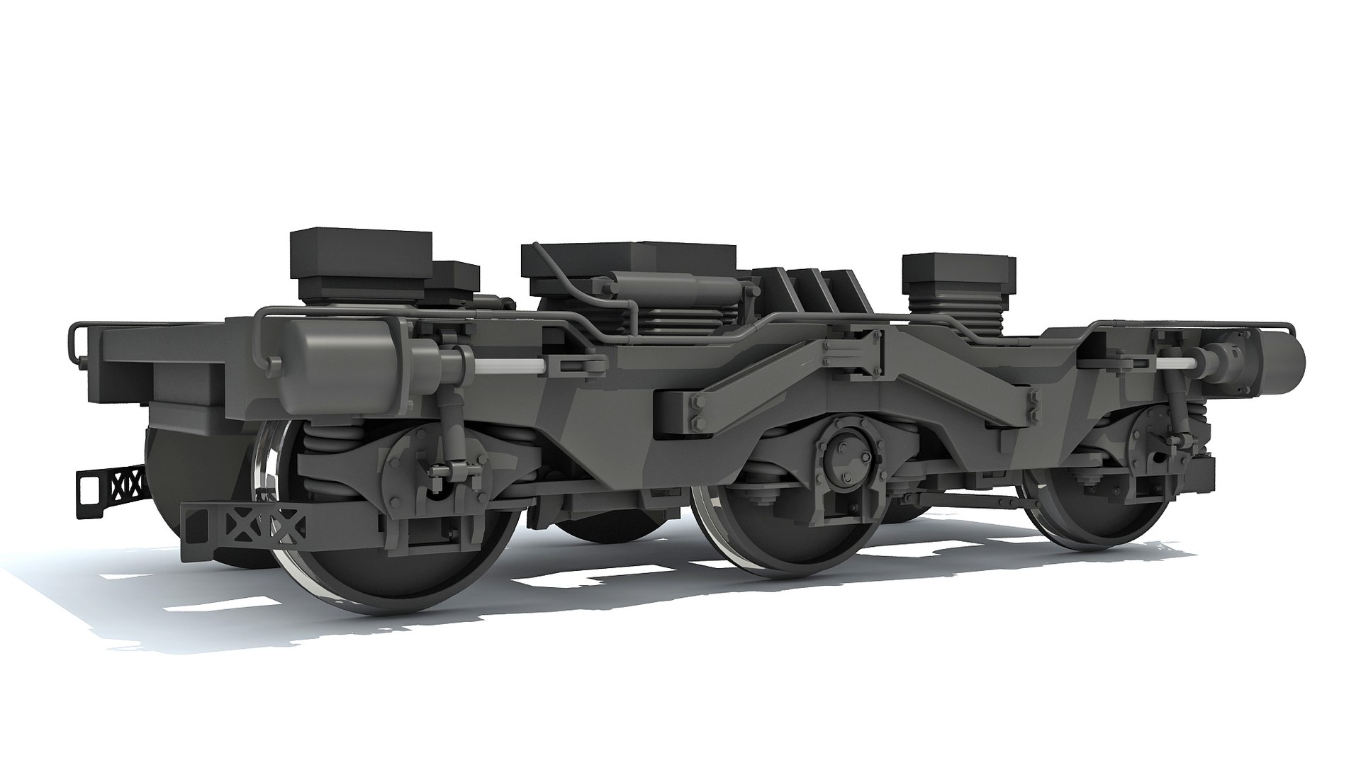 Train Wheels 3D Model - TurboSquid 1513274