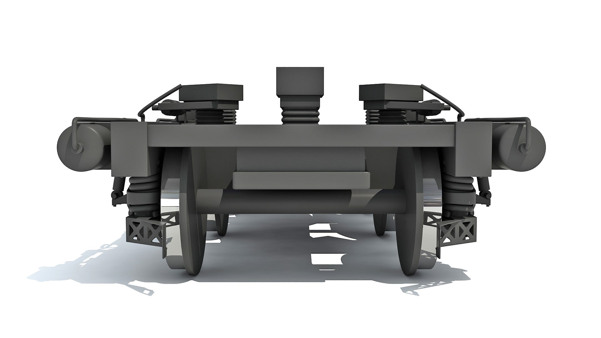 Train Wheels 3D Model - TurboSquid 1513274