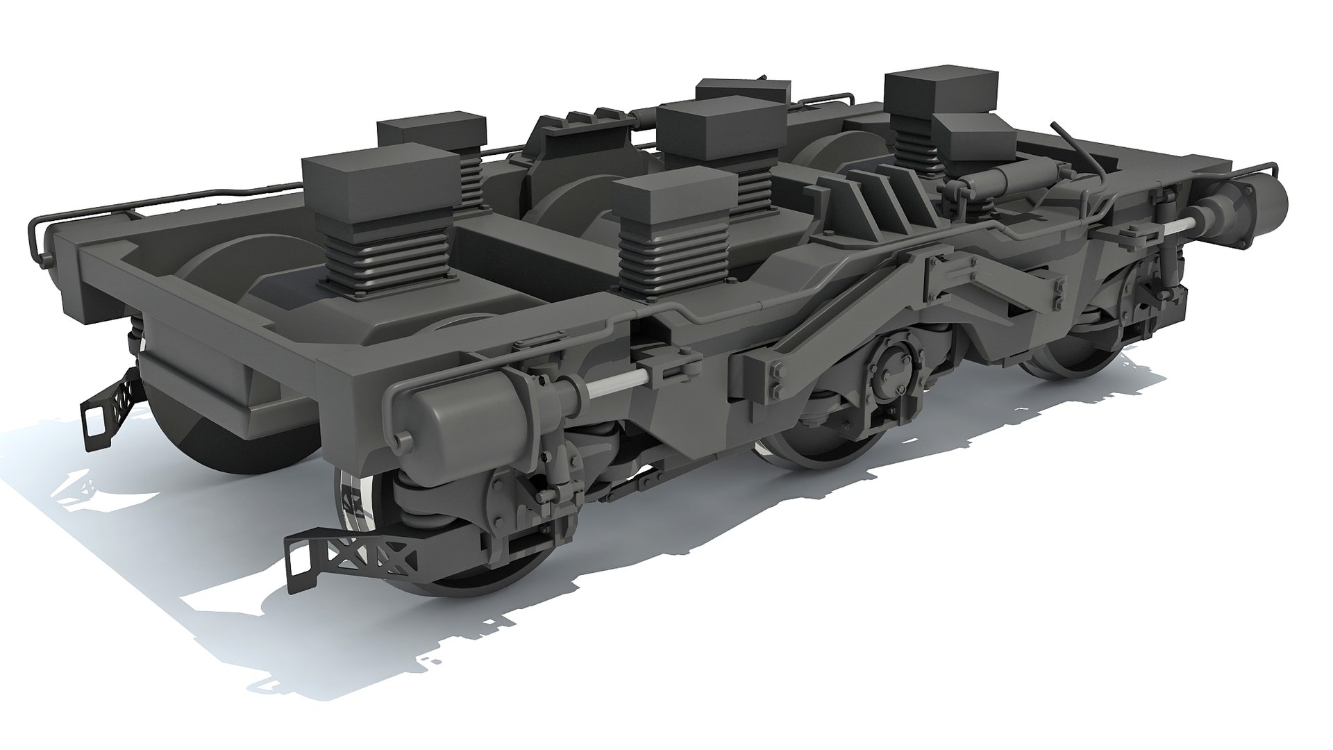 Train Wheels 3D Model - TurboSquid 1513274