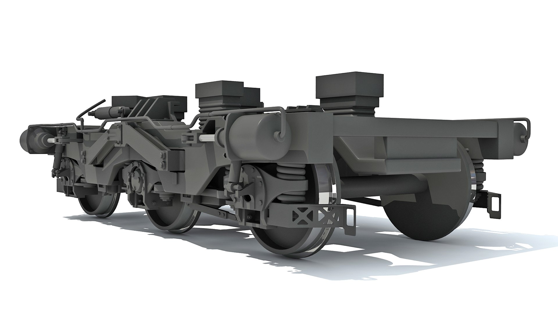 Train Wheels 3D Model - TurboSquid 1513274