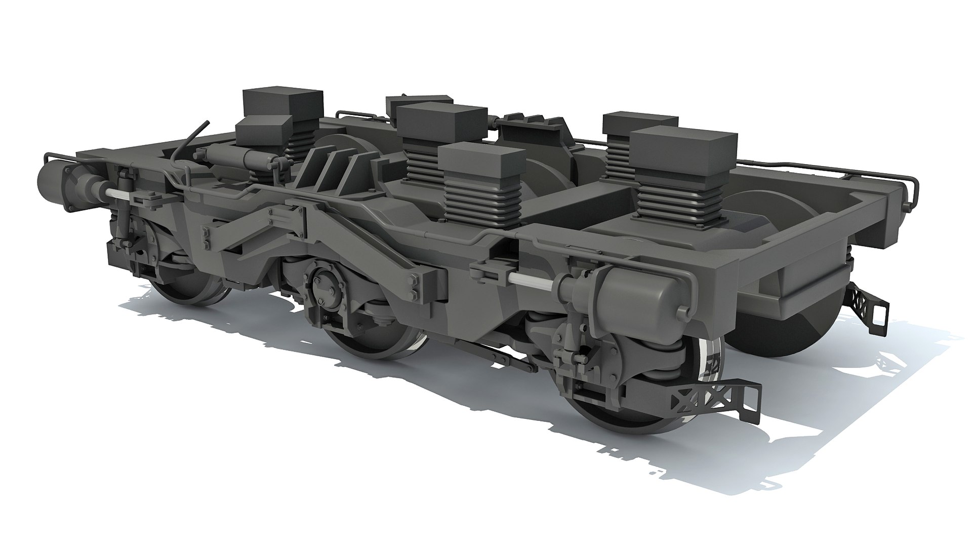 Train Wheels 3D Model - TurboSquid 1513274