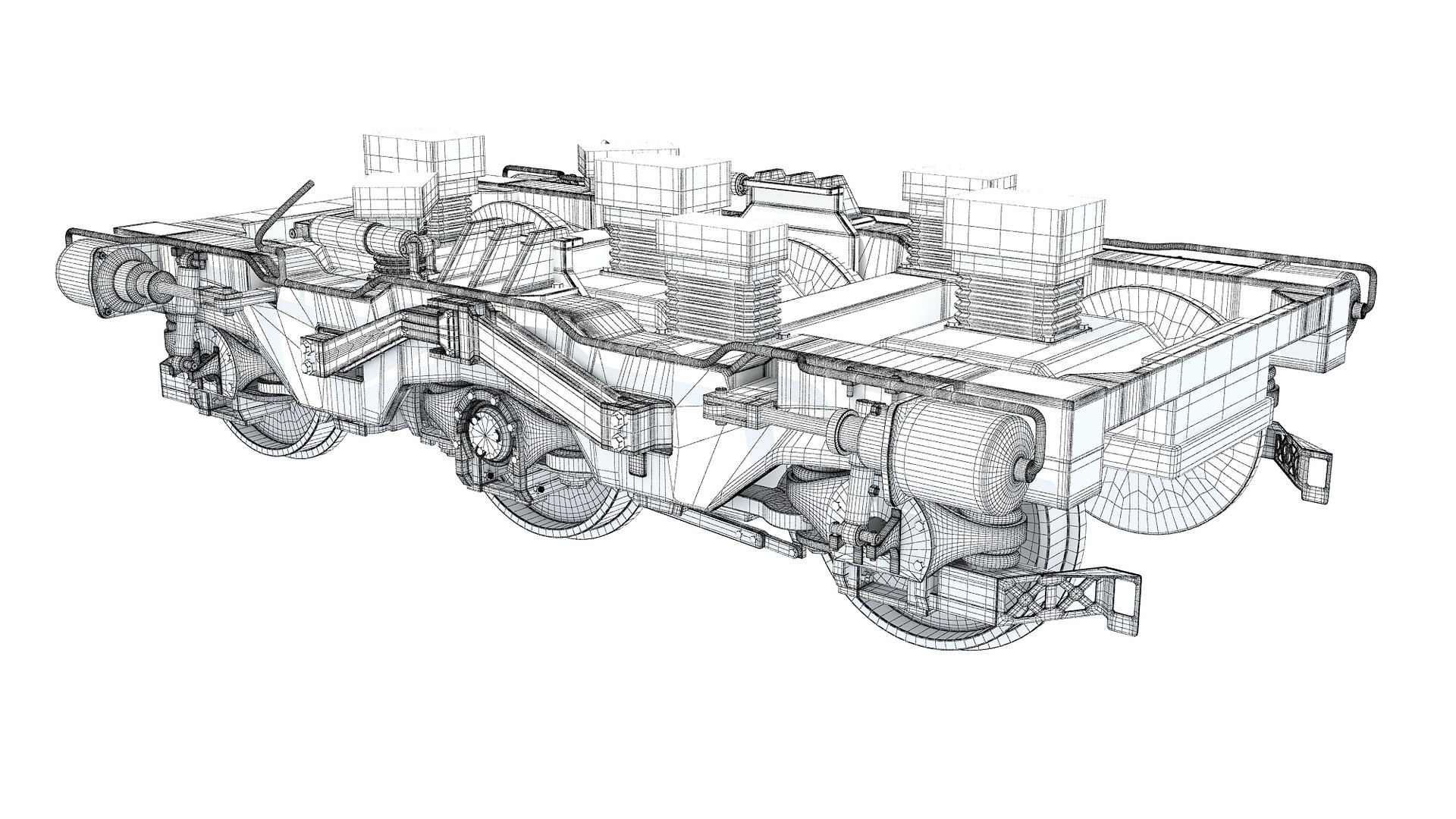 Train Wheels 3D Model - TurboSquid 1513274