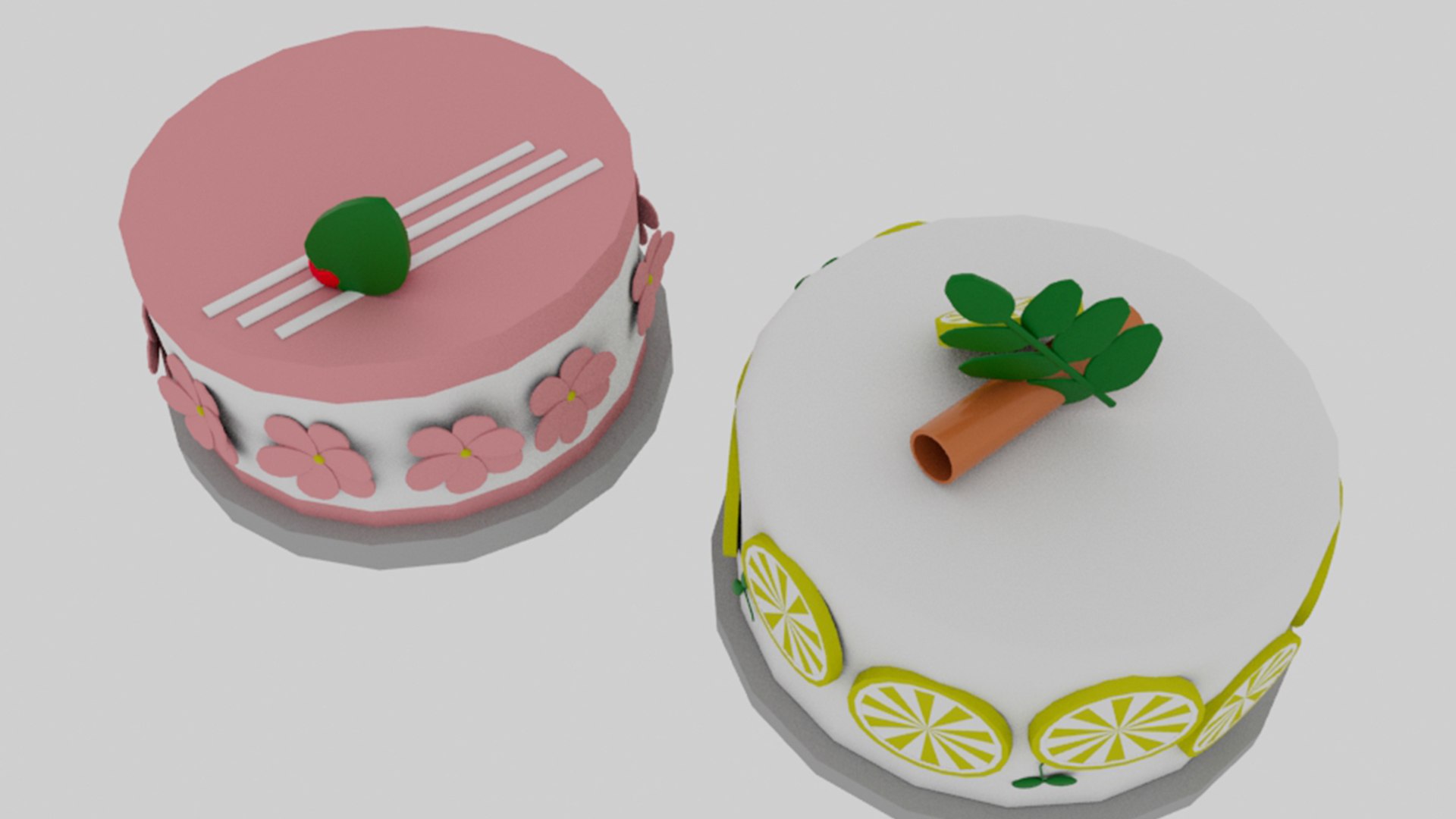 3D Cake Model - TurboSquid 2330300