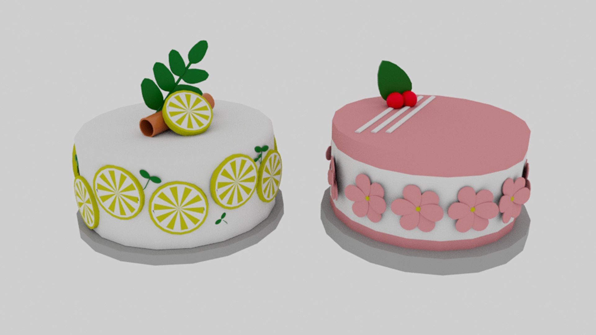 3D Cake Model - TurboSquid 2330300